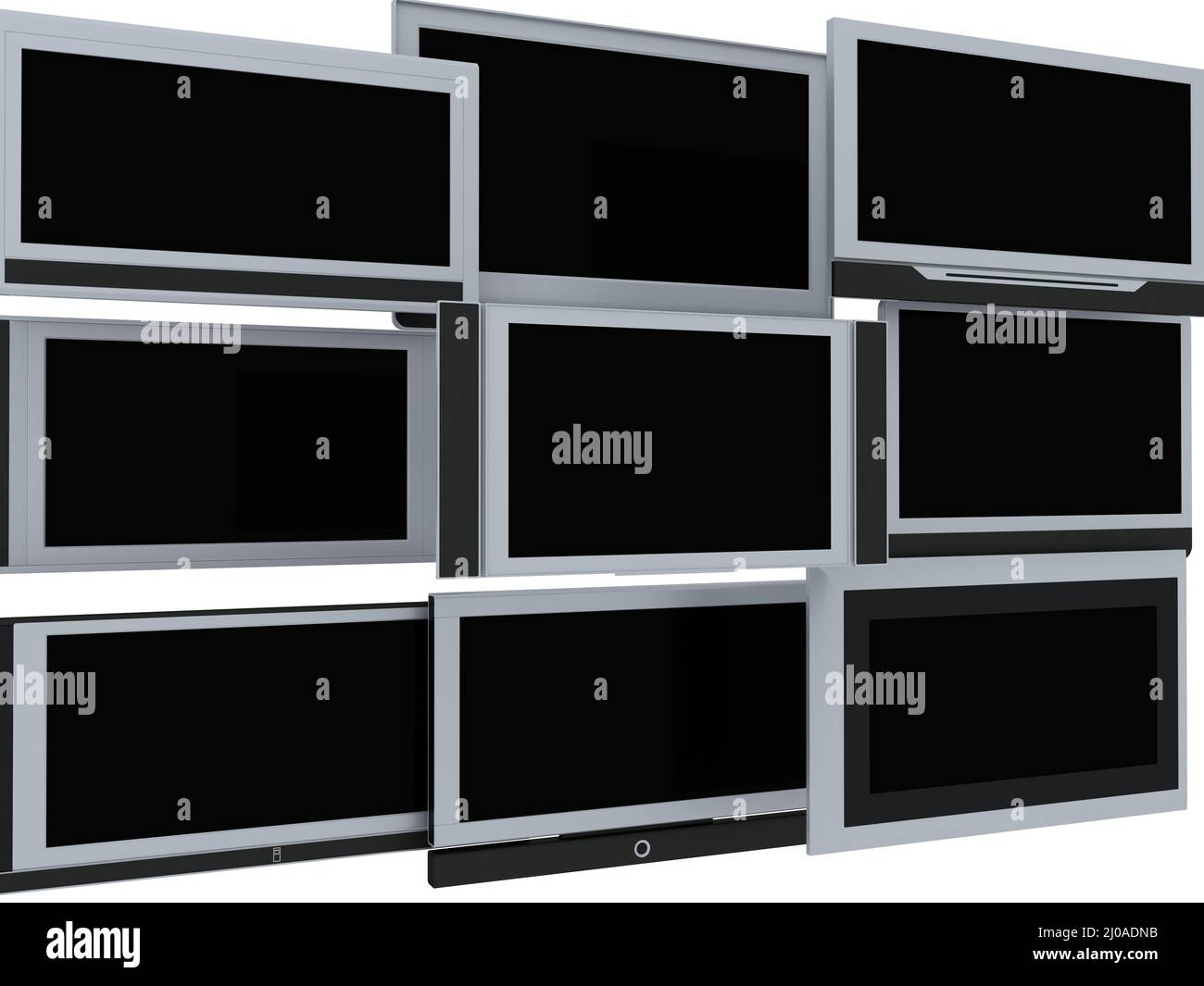 Tv screens wall hi-res stock photography and images - Alamy