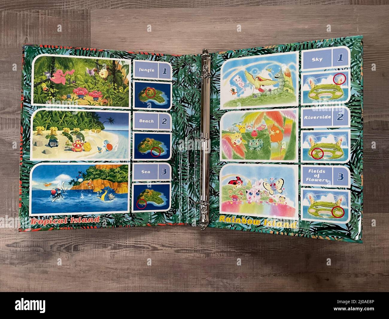 Prague, Czech Republic - March 16 2022: Inner part of album of the ...