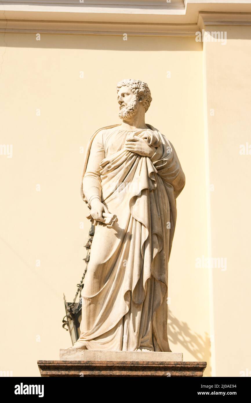 St. Petersburg, Peter the Apostle Church Stock Photo - Alamy
