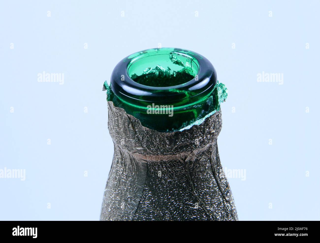 Neck of bottle Stock Photo - Alamy