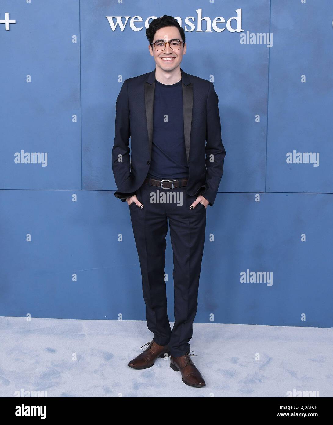 Los Angeles, USA. 17th Mar, 2022. Troy Iwata arrives at Apple TV+'s ...