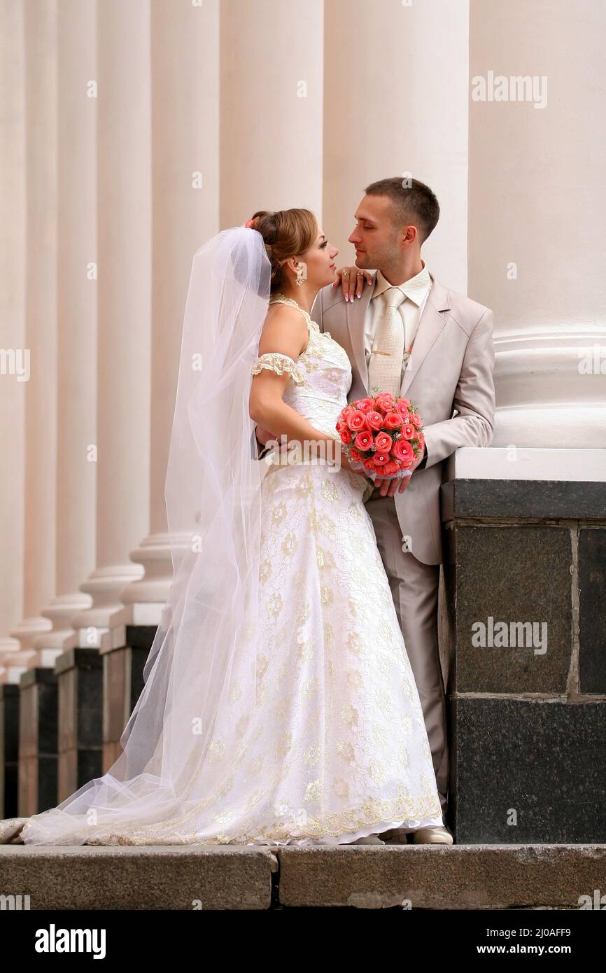 Young russian bride hi-res stock photography and images - Alamy