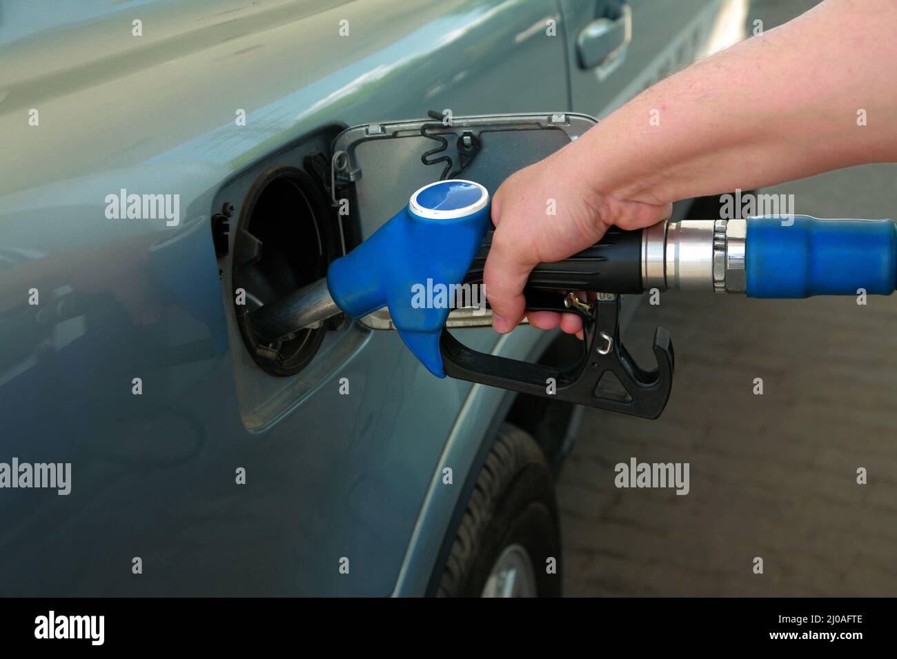 Petrol filling station Stock Photo - Alamy