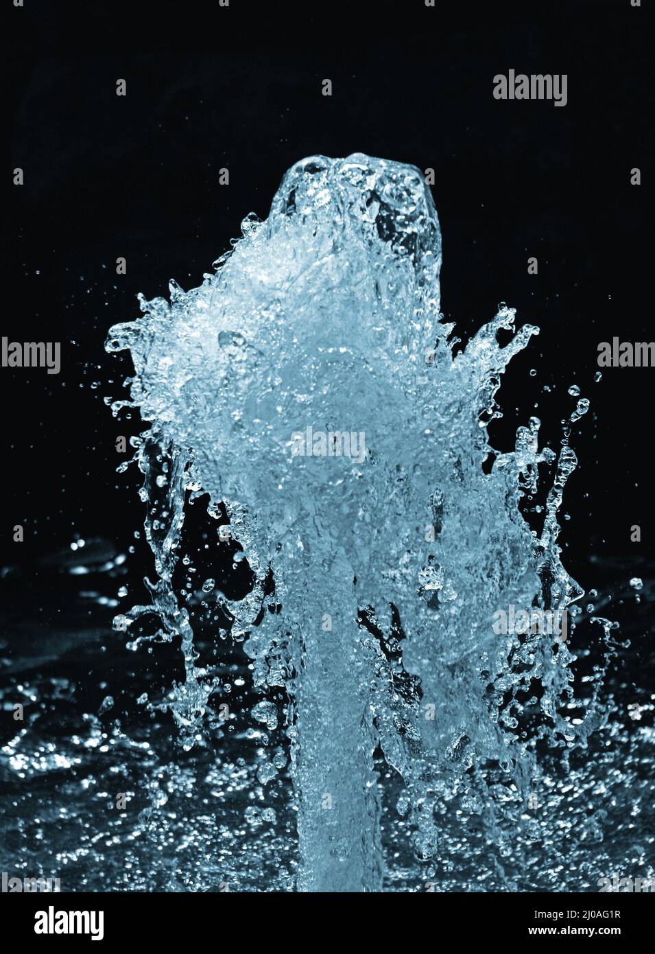 Blue waterfall hi-res stock photography and images - Alamy