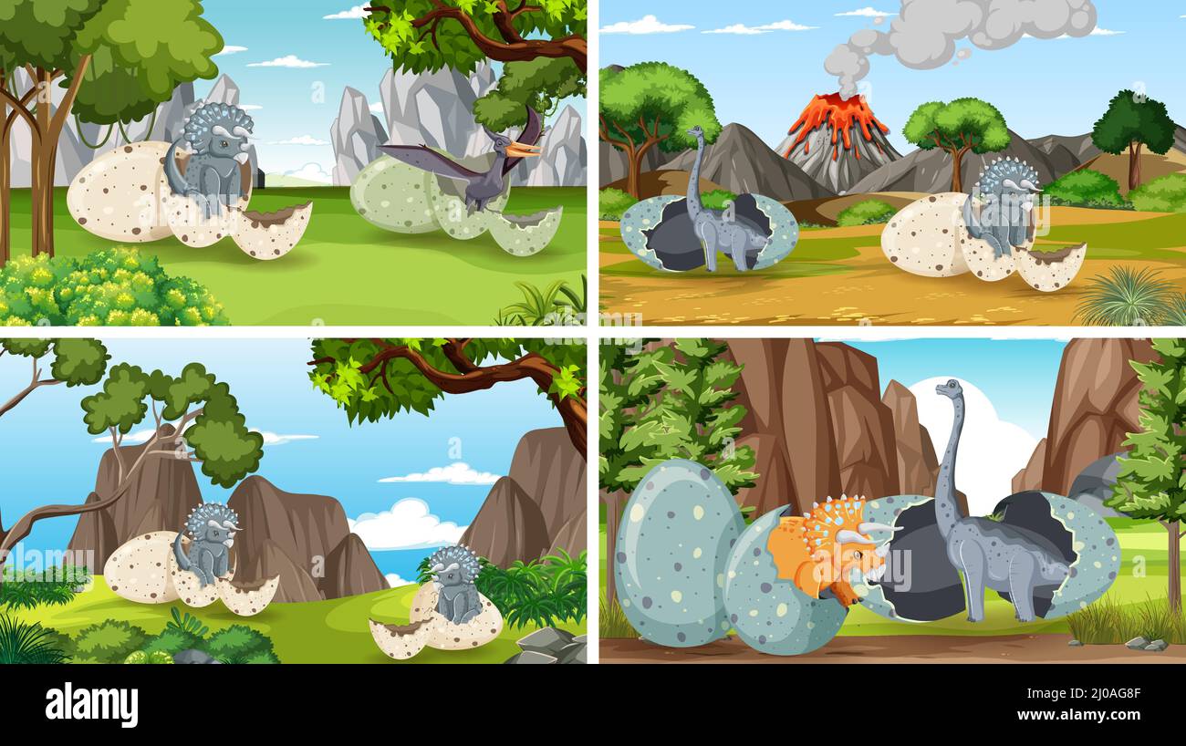 Big scenes Stock Vector Images - Alamy