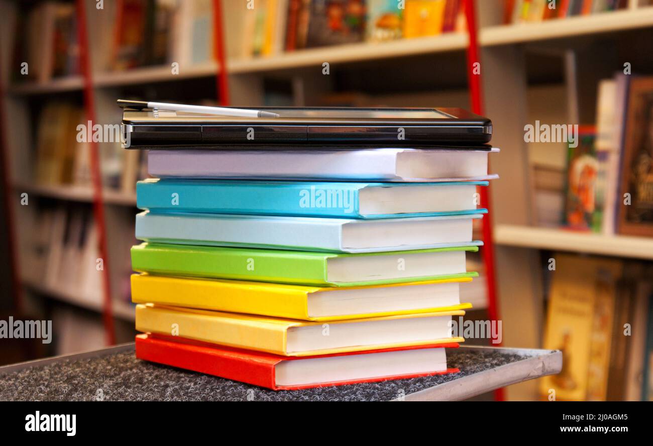 Books stack book stack hi-res stock photography and images - Alamy