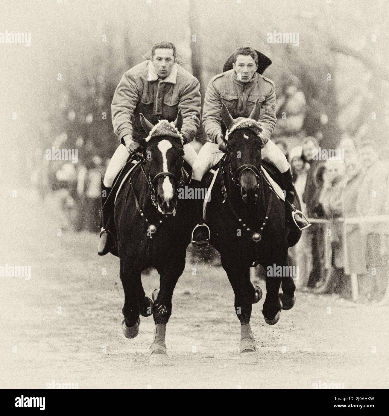 Traditional horseback riding Stock Photo - Alamy
