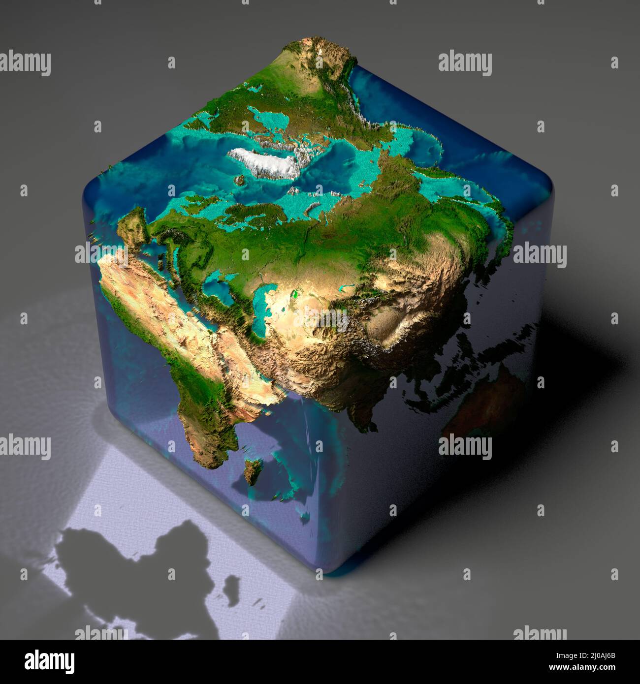 Ocean floor map hi-res stock photography and images - Alamy