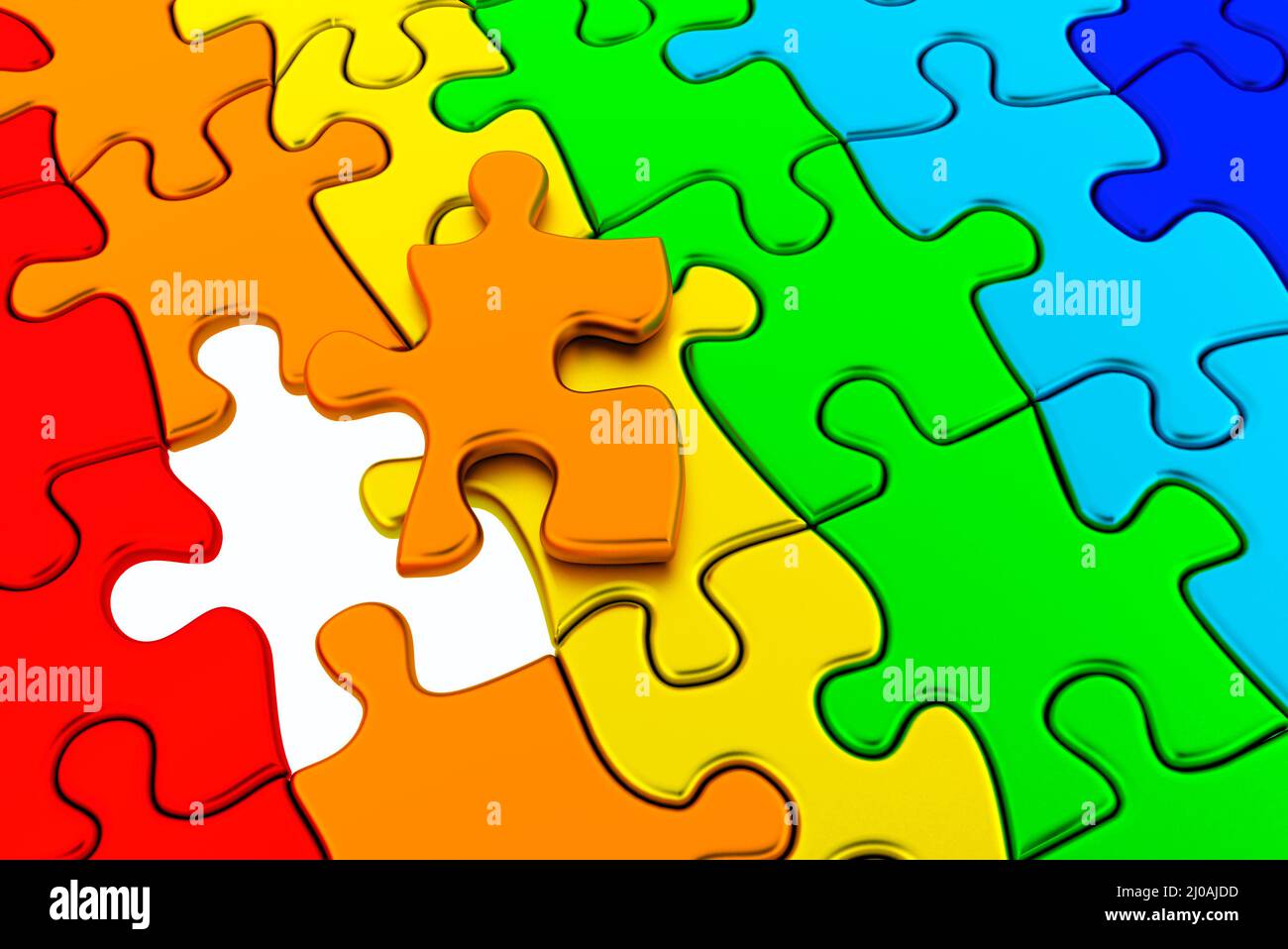 Puzzle forms hi-res stock photography and images - Alamy