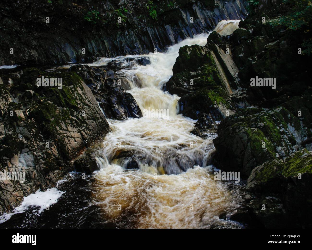 River flowing over the rocks Stock Photo - Alamy