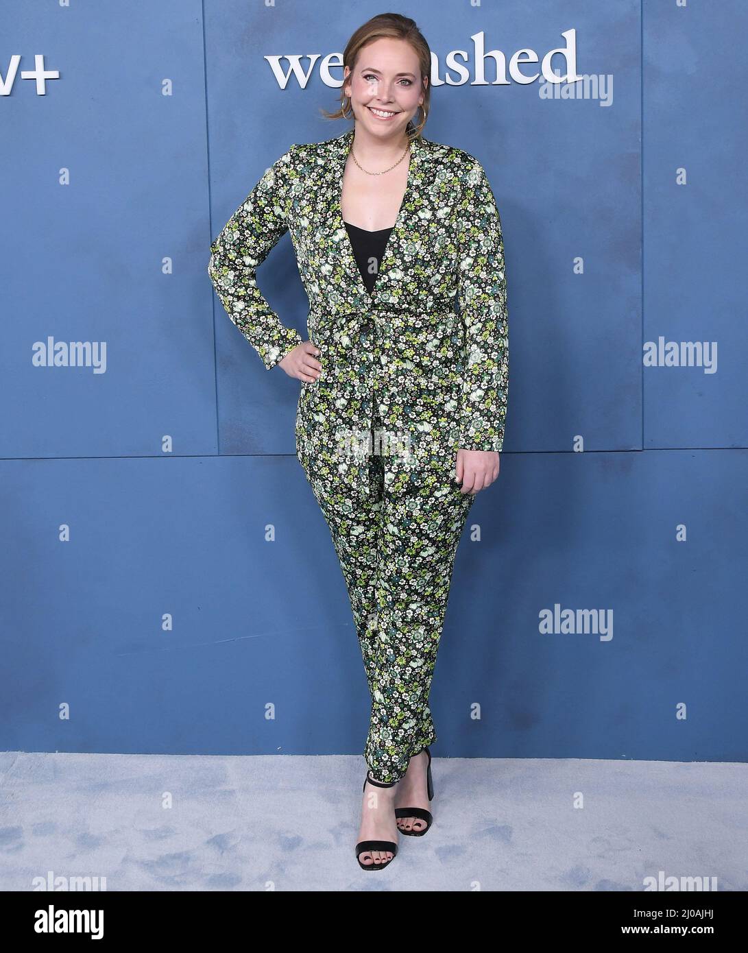 Los Angeles, USA. 17th Mar, 2022. Natalie Sandy arrives at Apple TV+'s ...