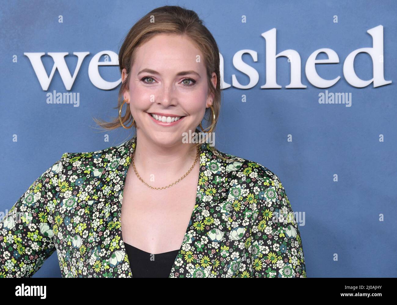 Los Angeles, USA. 17th Mar, 2022. Natalie Sandy arrives at Apple TV 's ...