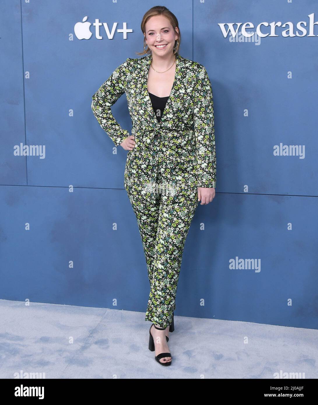 Los Angeles, USA. 17th Mar, 2022. Natalie Sandy arrives at Apple TV 's ...