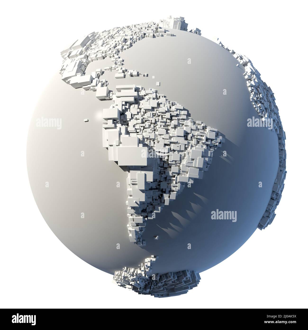 Digital earth map texture Cut Out Stock Images & Pictures - Alamy
