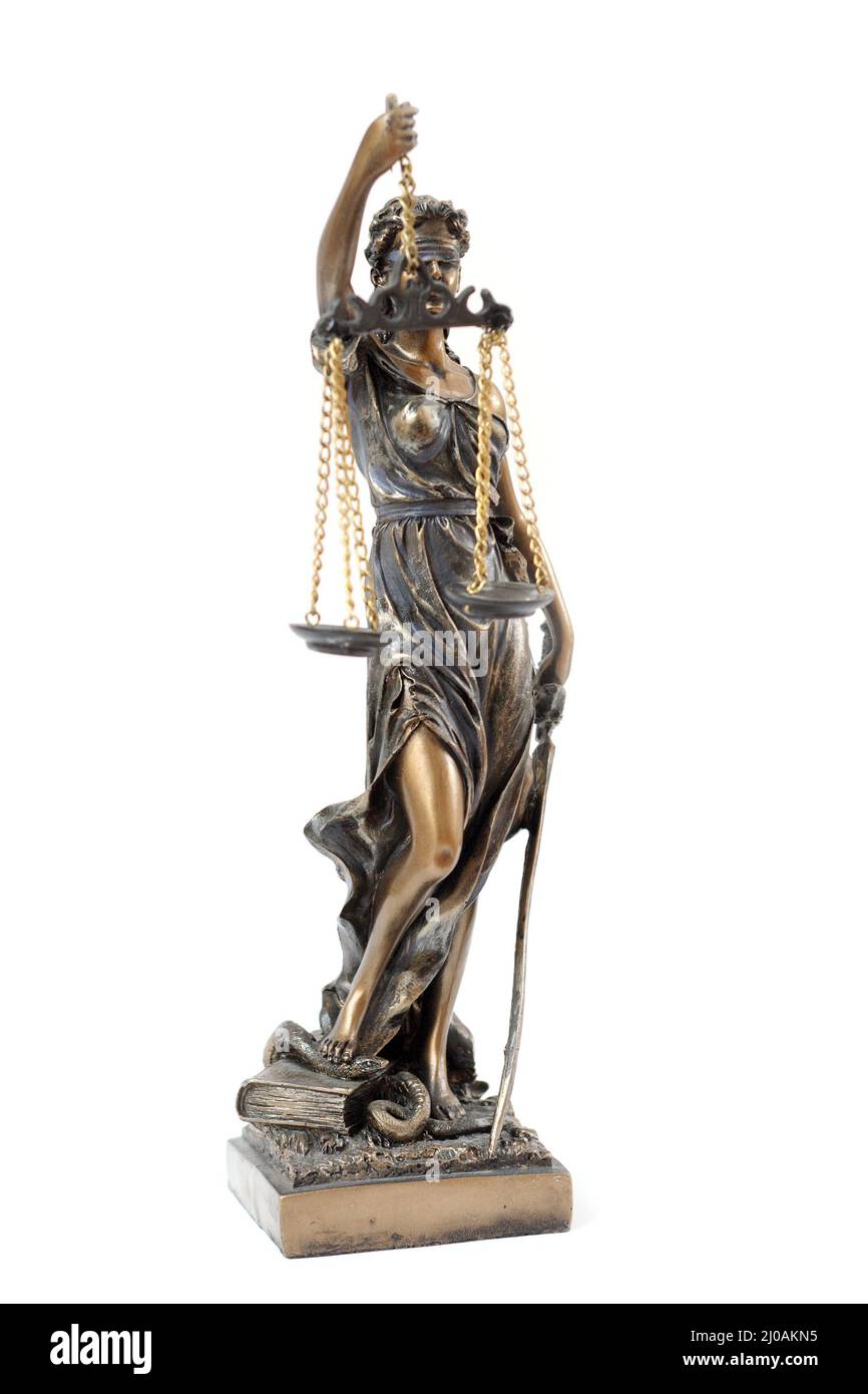 Themis statue Cut Out Stock Images & Pictures - Alamy