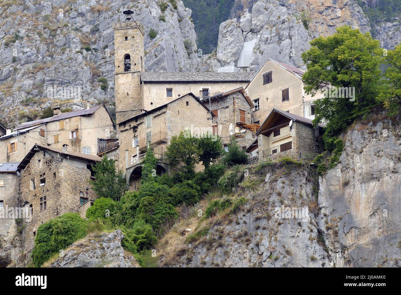 Roubion village hi-res stock photography and images - Alamy