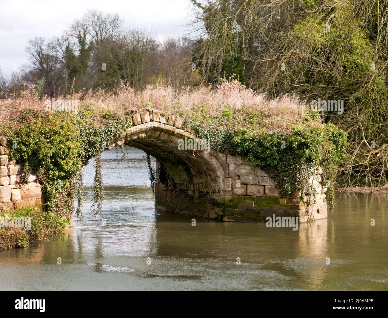Bridge on the water Stock Photo - Alamy