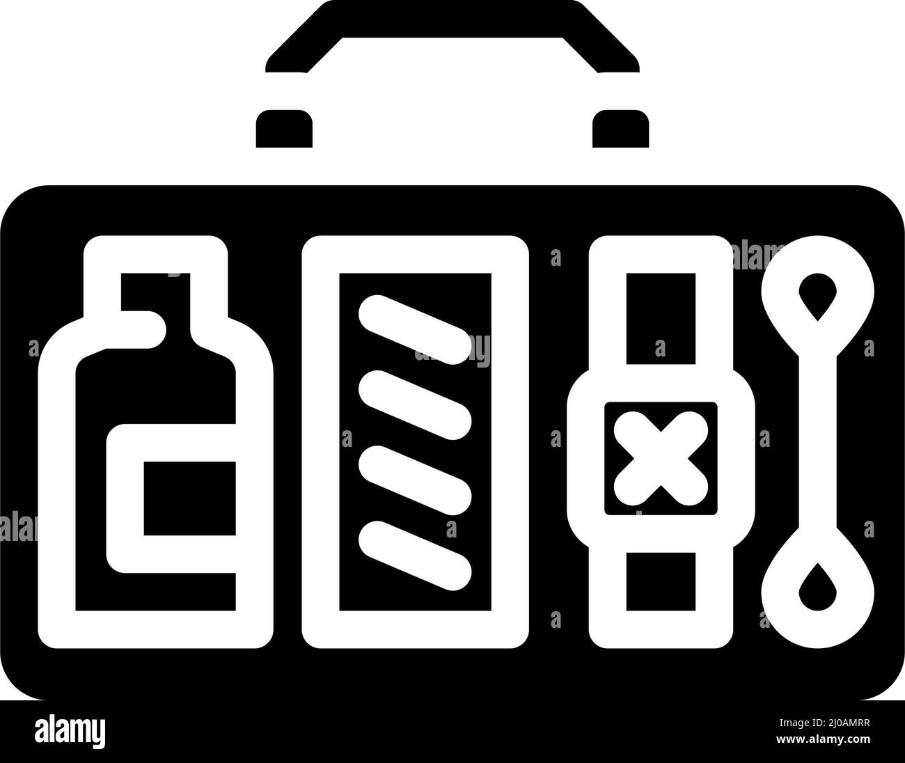 First aid kit electronic Black and White Stock Photos & Images - Alamy