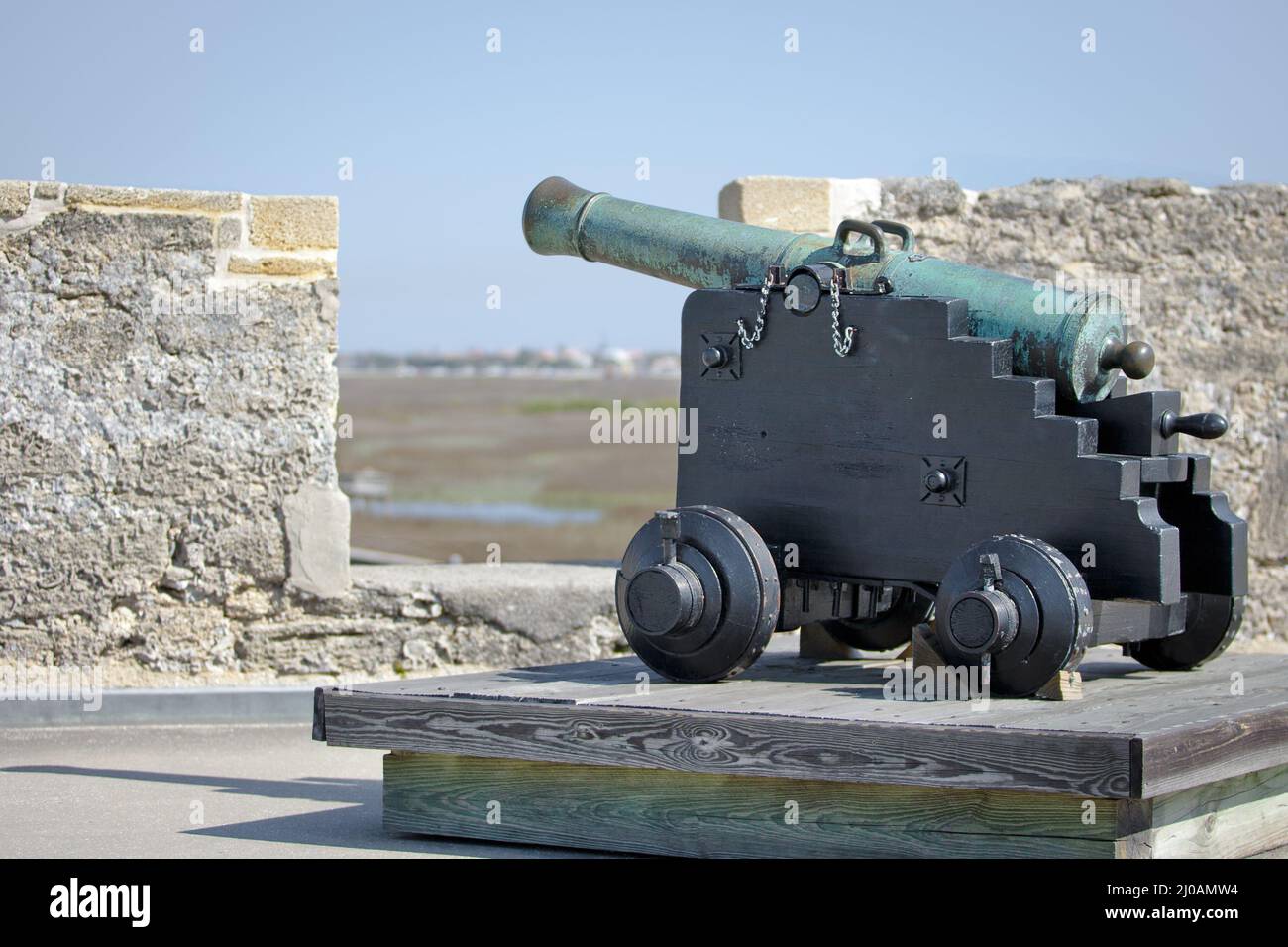 Castillo de San Marcos Fort Stock Photo - Alamy
