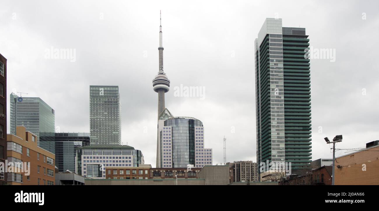 Distant tower block hi-res stock photography and images - Alamy