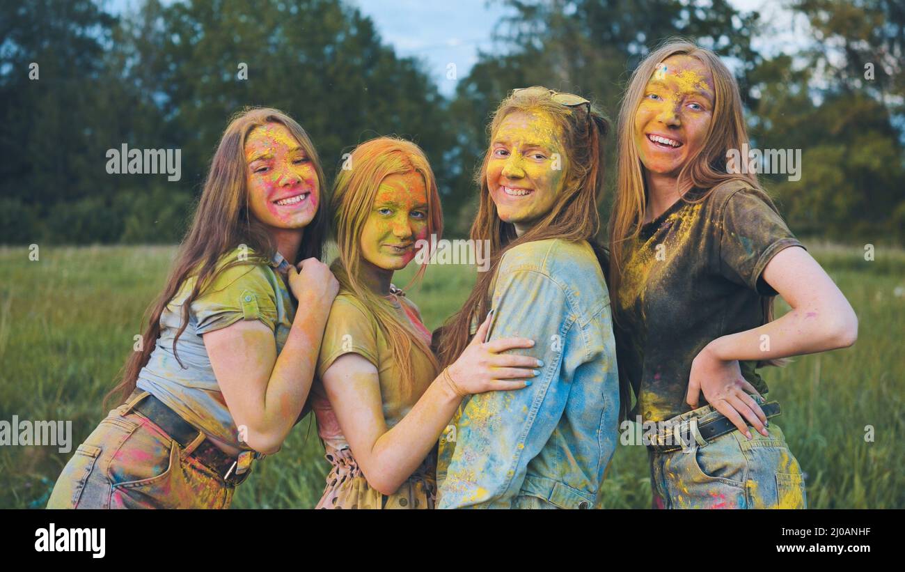 Indian woman smeared hi-res stock photography and images - Alamy