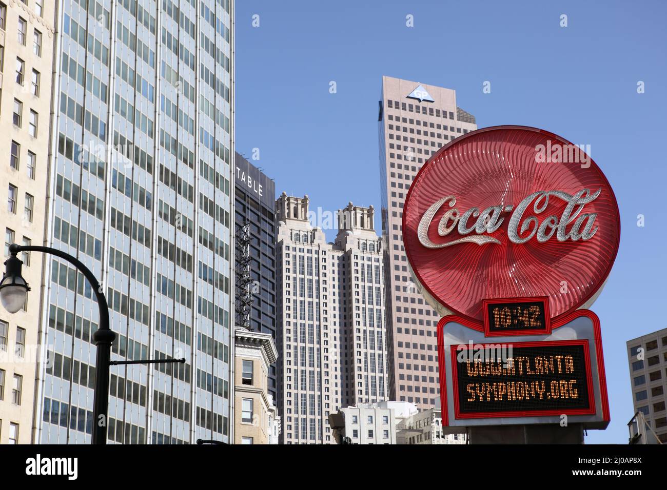 Coca cola in atlanta Stock Photo - Alamy