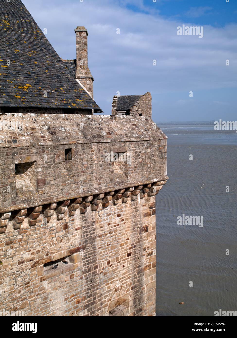 Mont saint michel castle hi-res stock photography and images - Alamy