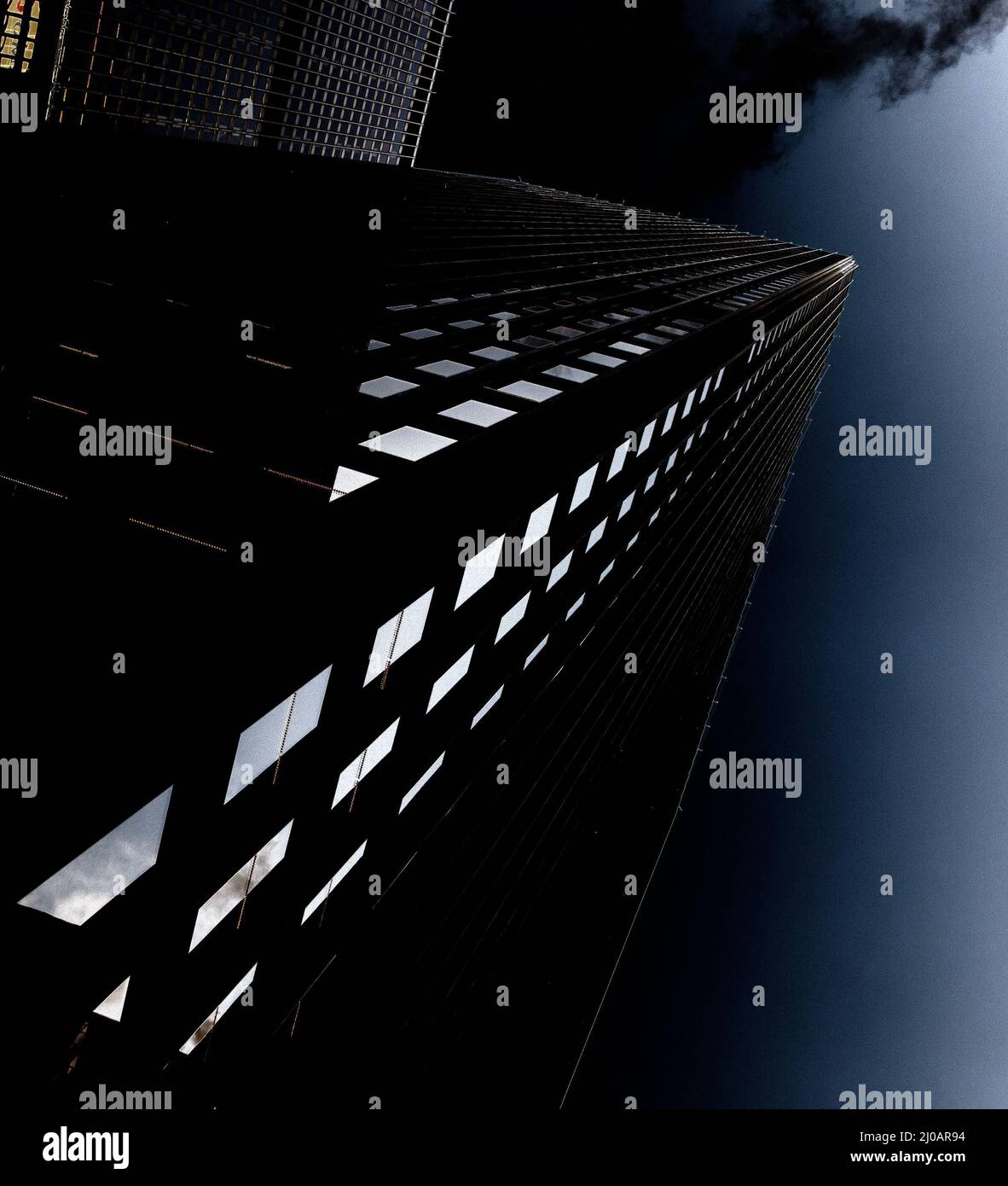 Exterior shot office building night hi-res stock photography and images ...