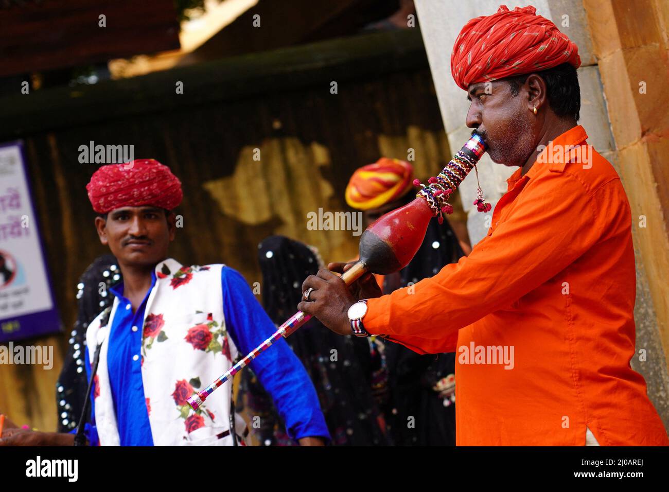 A Rajasthani Folk Artist Performs "Kalbeliya Dance" during the ...