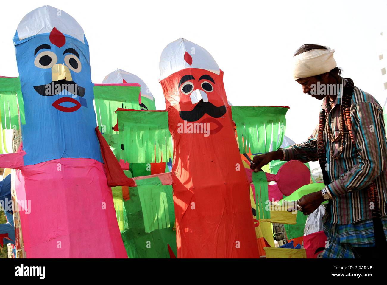 Indian demon king ravana hi-res stock photography and images - Alamy