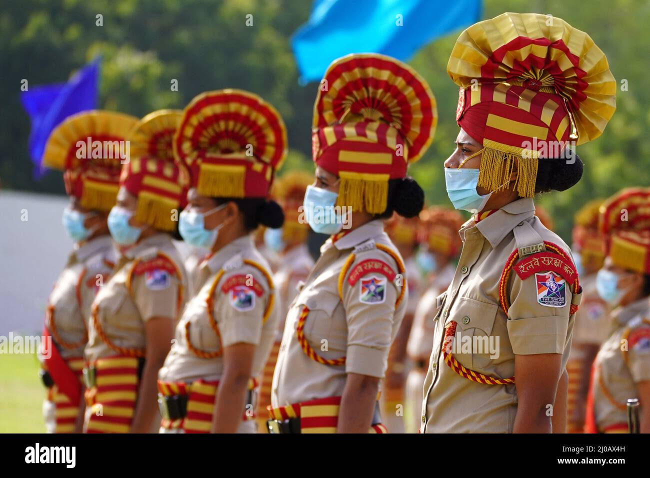 Indian rpf hi-res stock photography and images - Alamy