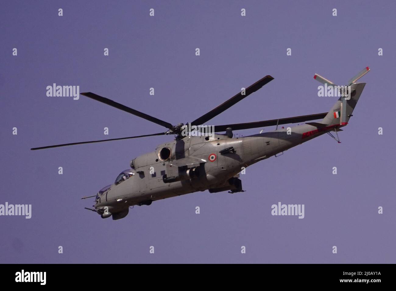 Indian Air Force (IAF) organises a Fire Power Demonstration during a ...