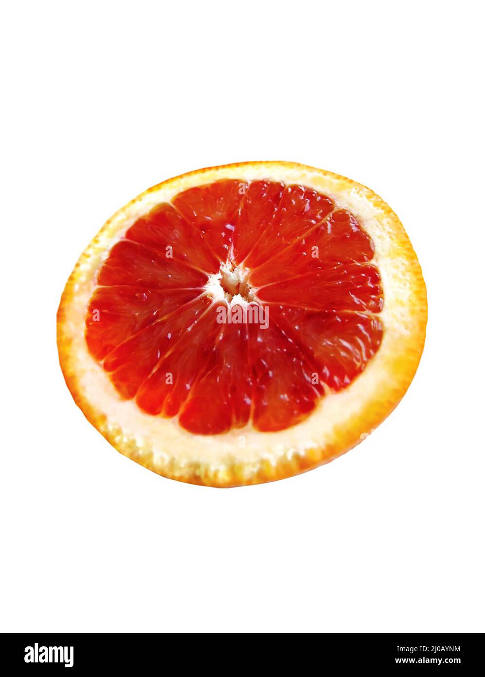 Red orange slices Cut Out Stock Images & Pictures - Alamy