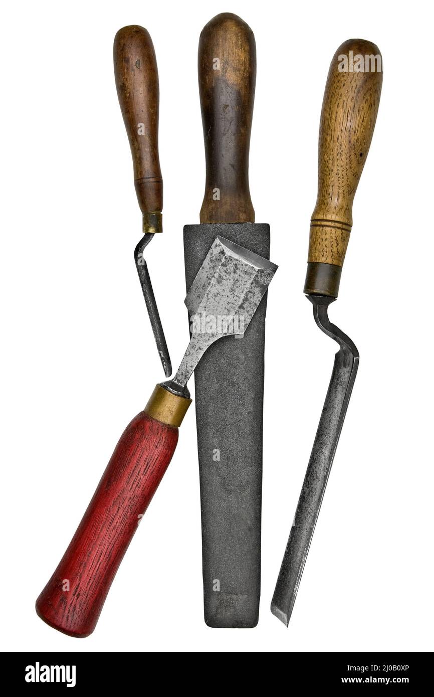 Set of chisels hi-res stock photography and images - Alamy