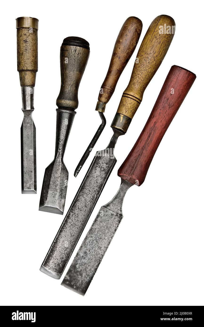 Set of chisels hi-res stock photography and images - Alamy