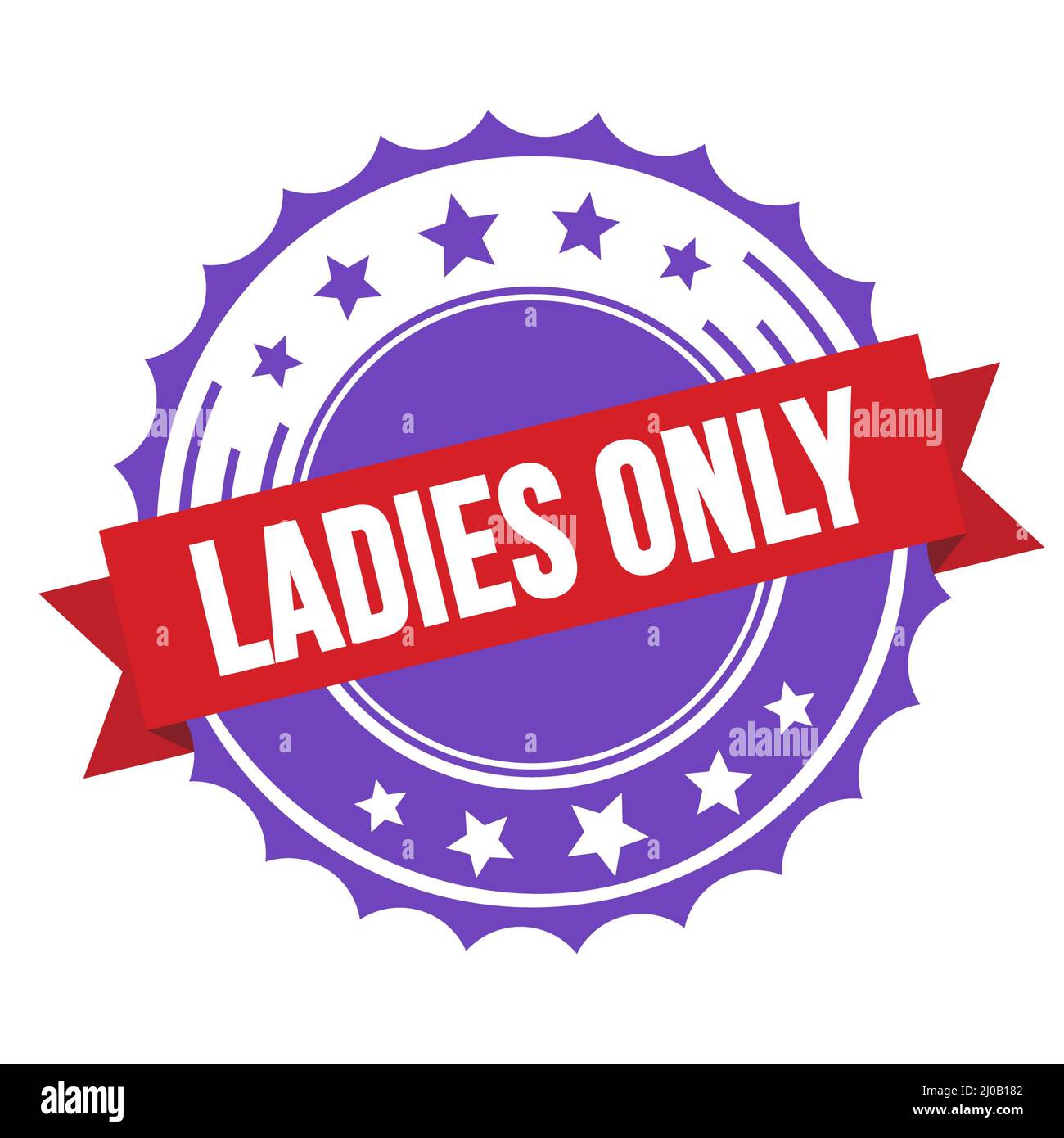 Ladies only stamp hi-res stock photography and images - Alamy