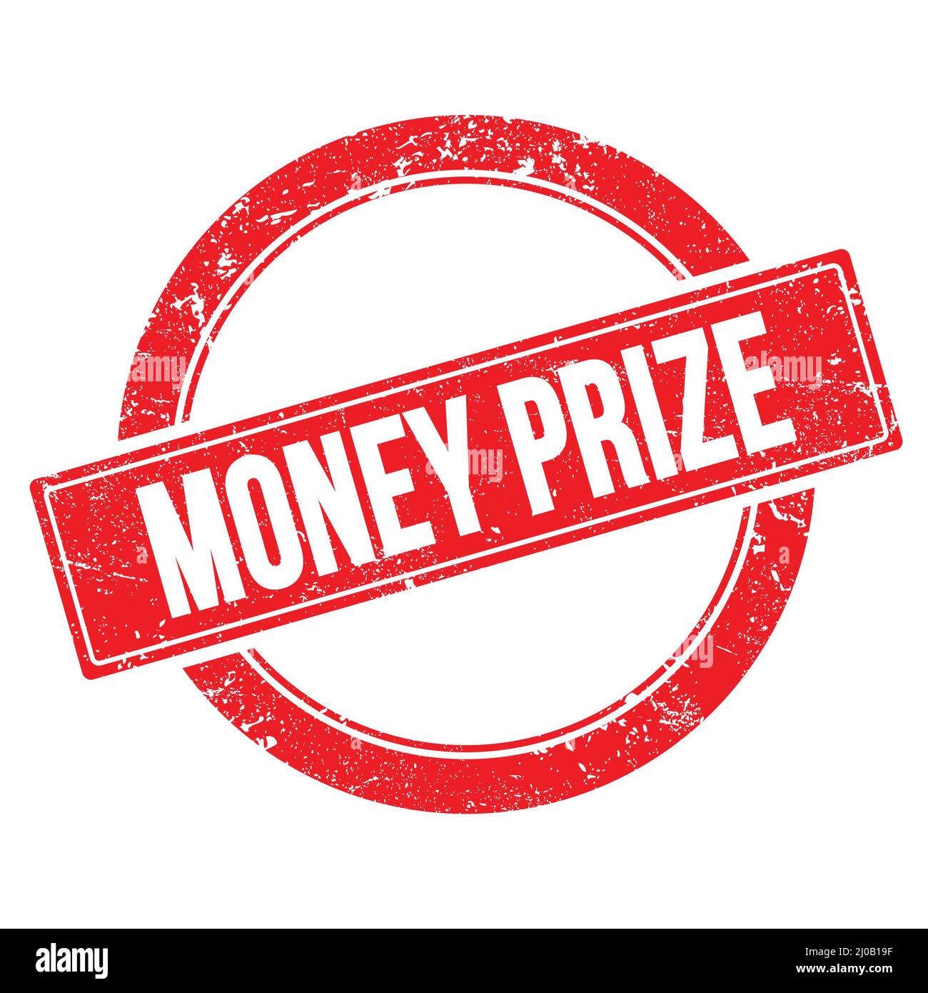 MONEY PRIZE, word written on red stamp sign Stock Photo - Alamy