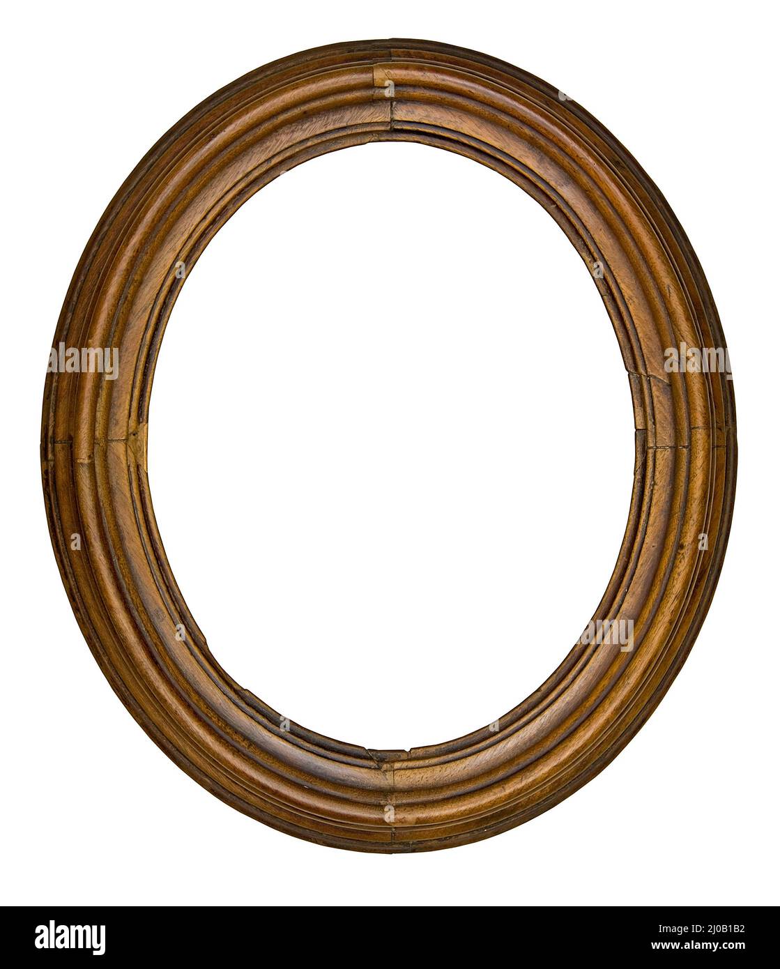 Oval wood frame Cut Out Stock Images & Pictures - Alamy