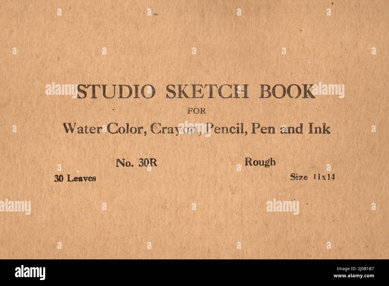 Vintage sketch book Stock Photo - Alamy