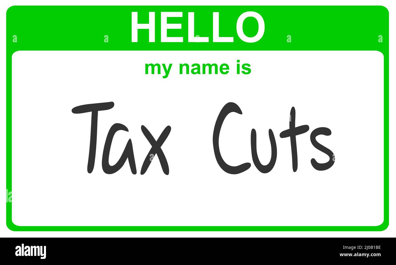 Tax concept image Cut Out Stock Images & Pictures - Alamy