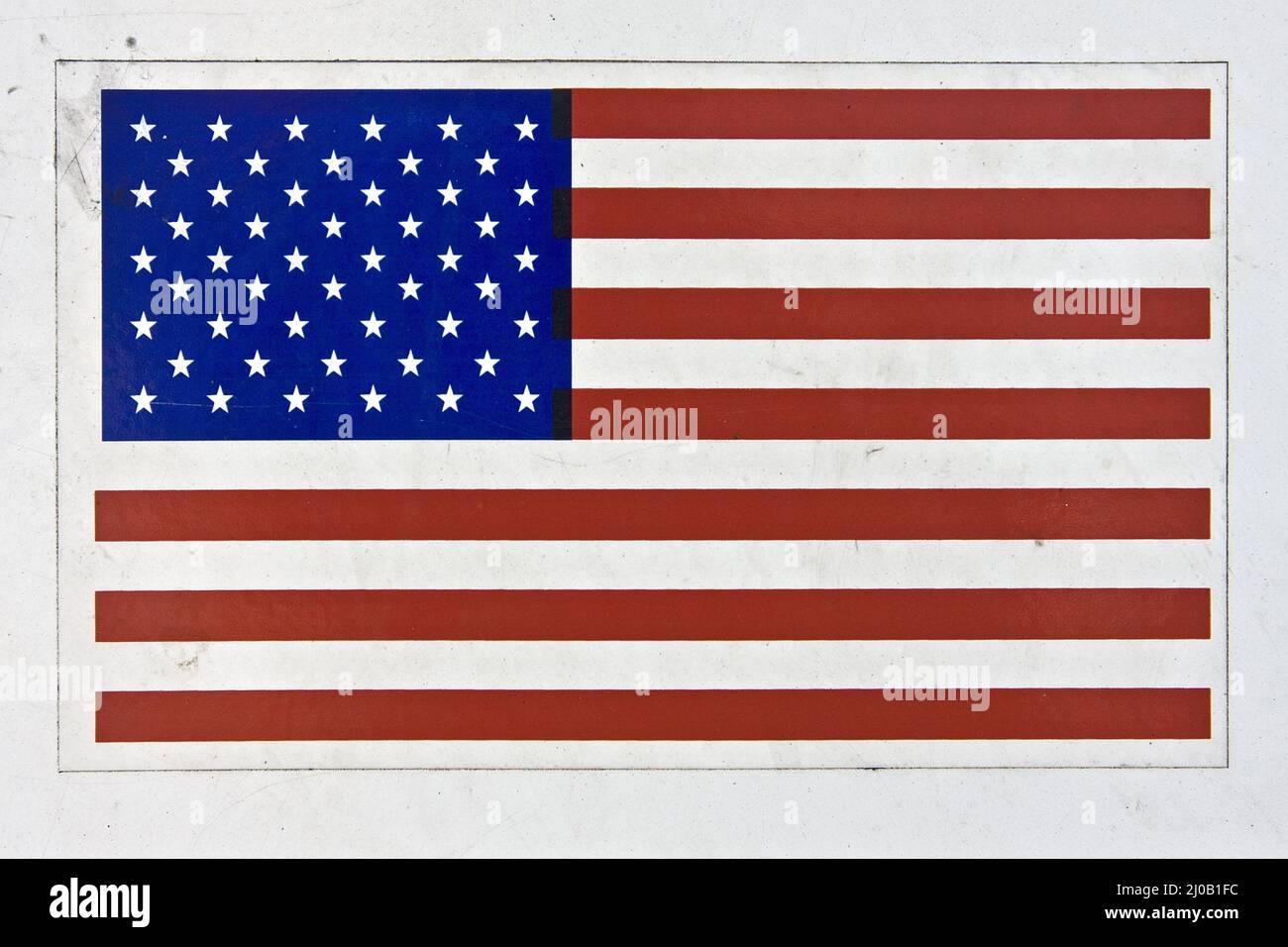 Flag sticker hi-res stock photography and images - Alamy