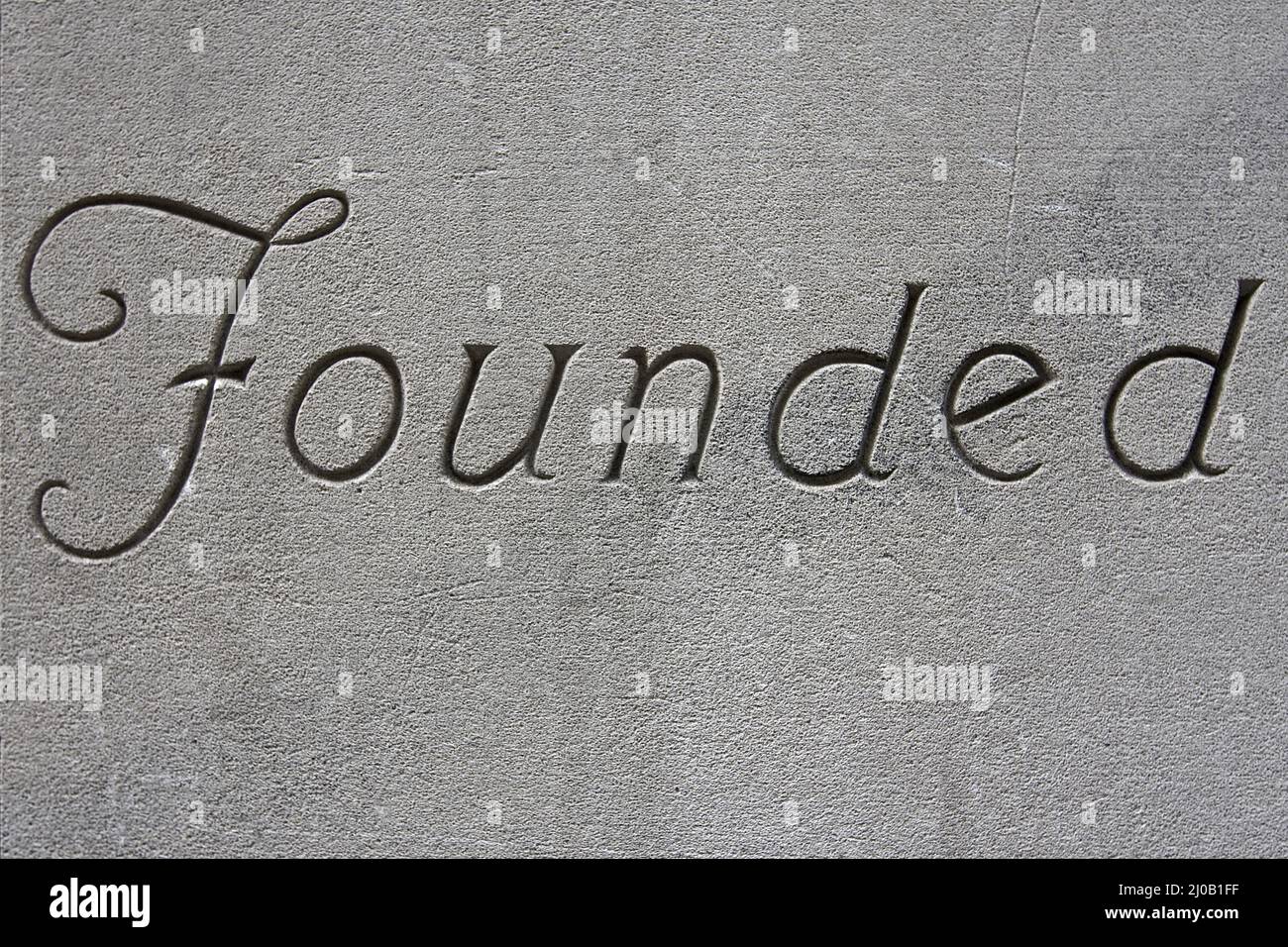 Concrete word hi-res stock photography and images - Alamy