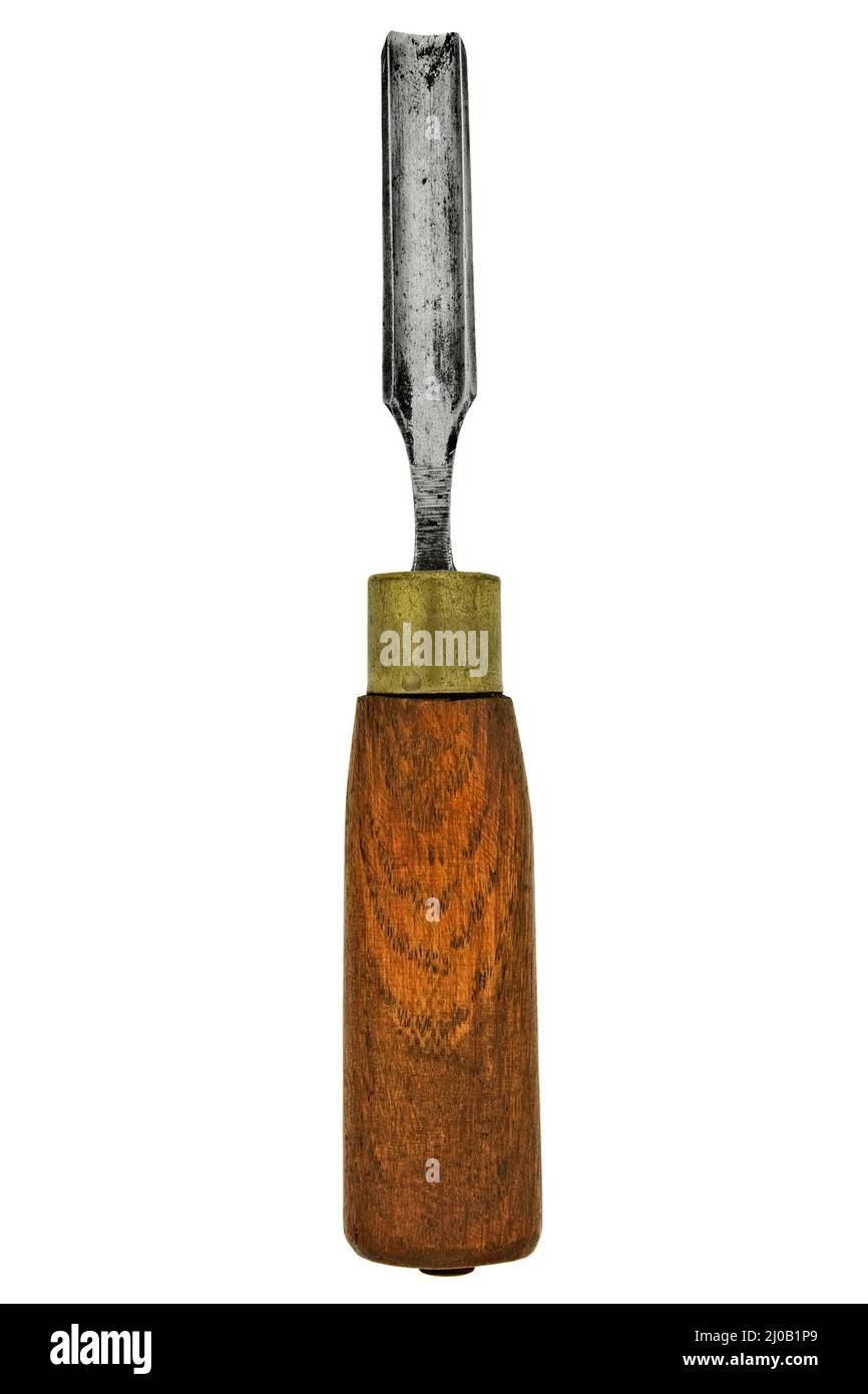 Vintage gauge chisel Stock Photo - Alamy