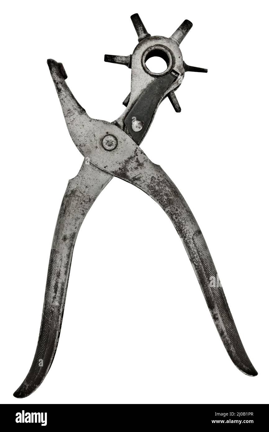 Leather punch tool hi-res stock photography and images - Alamy