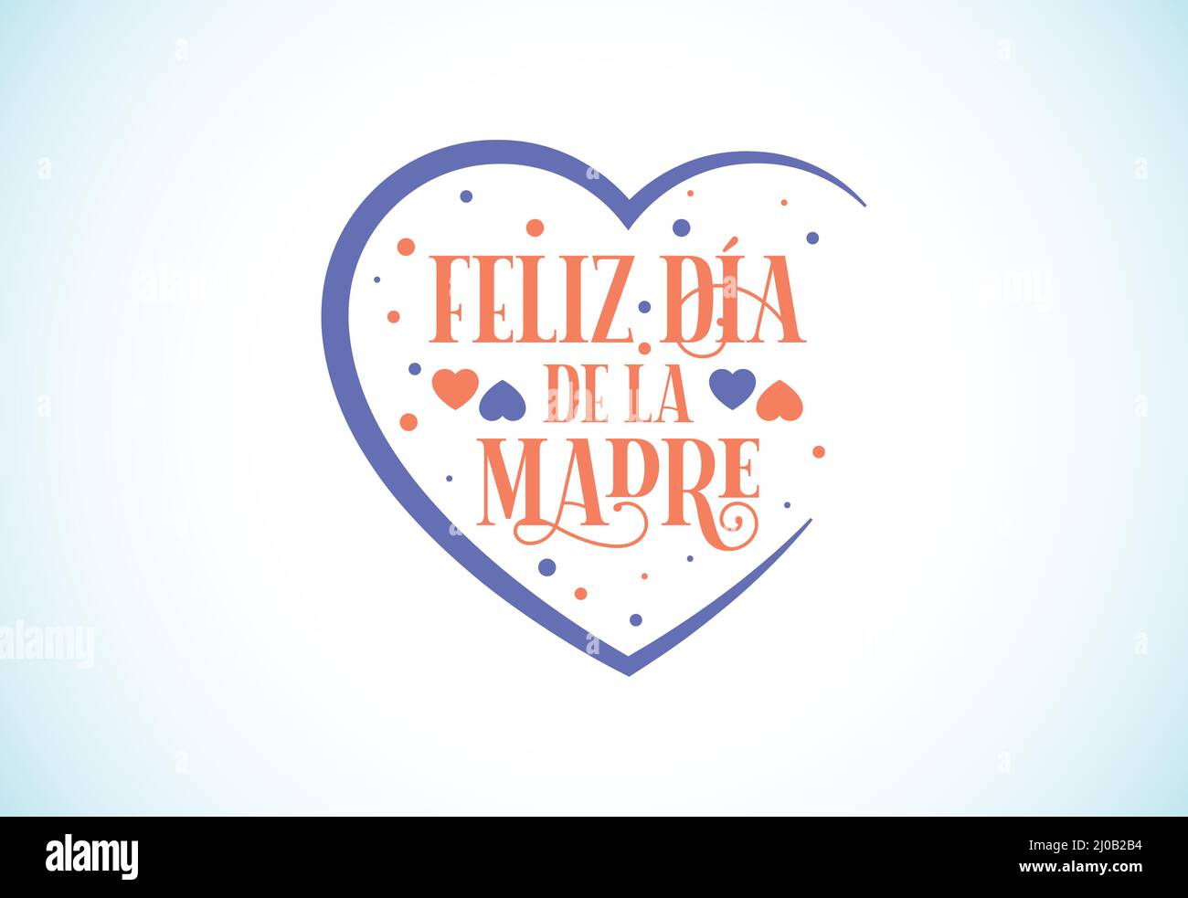 Happy Mothers Day lettering vector illustration. Mother's day card ...