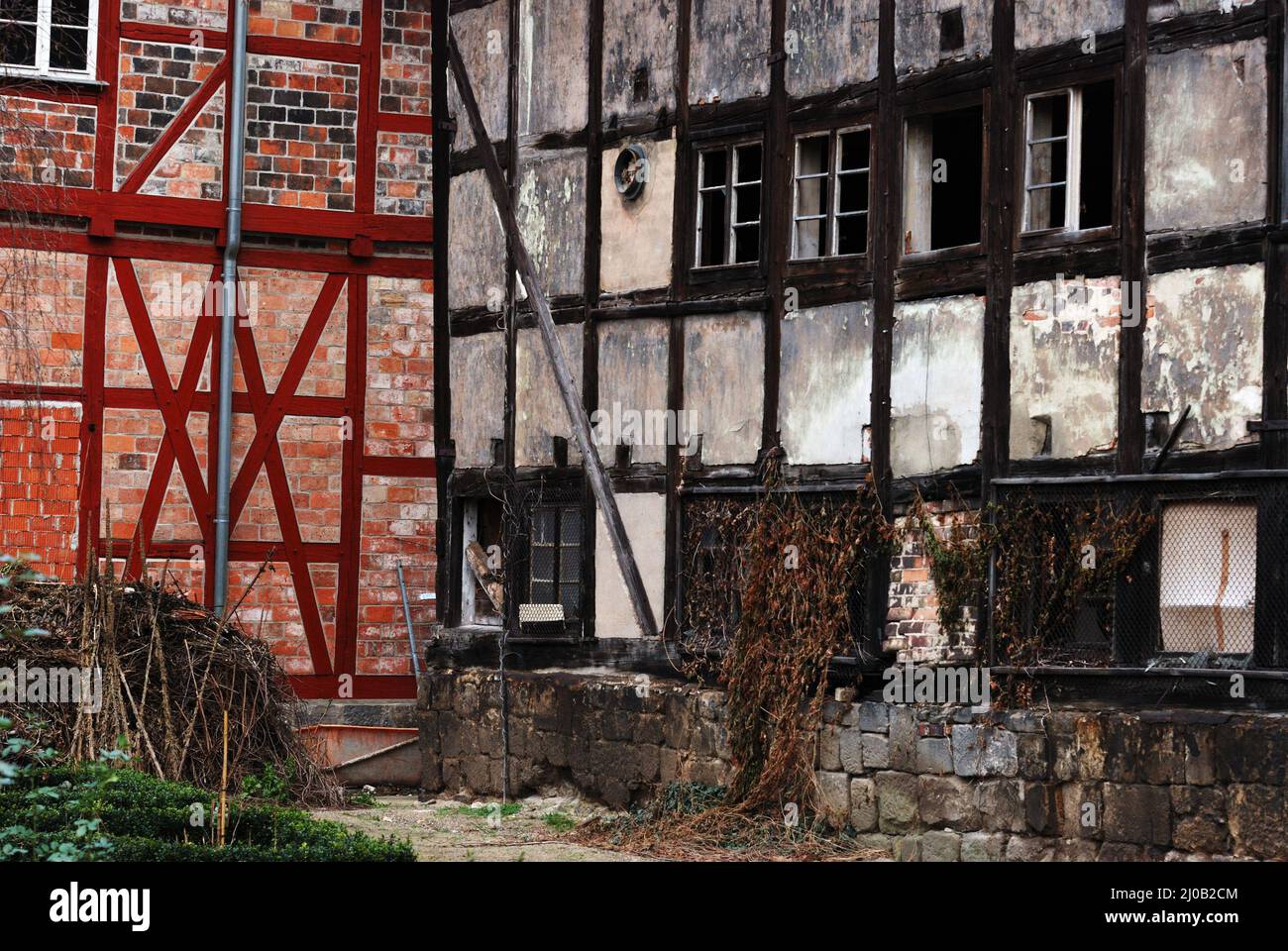 Old meets new hi-res stock photography and images - Alamy