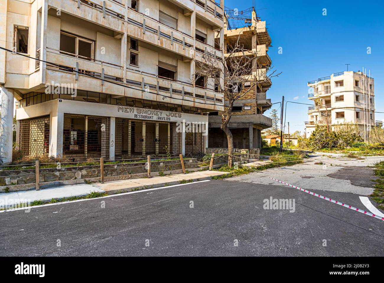 The district of Varosha (Kapalı Maraş) in Famagusta (Cyprus) was ...