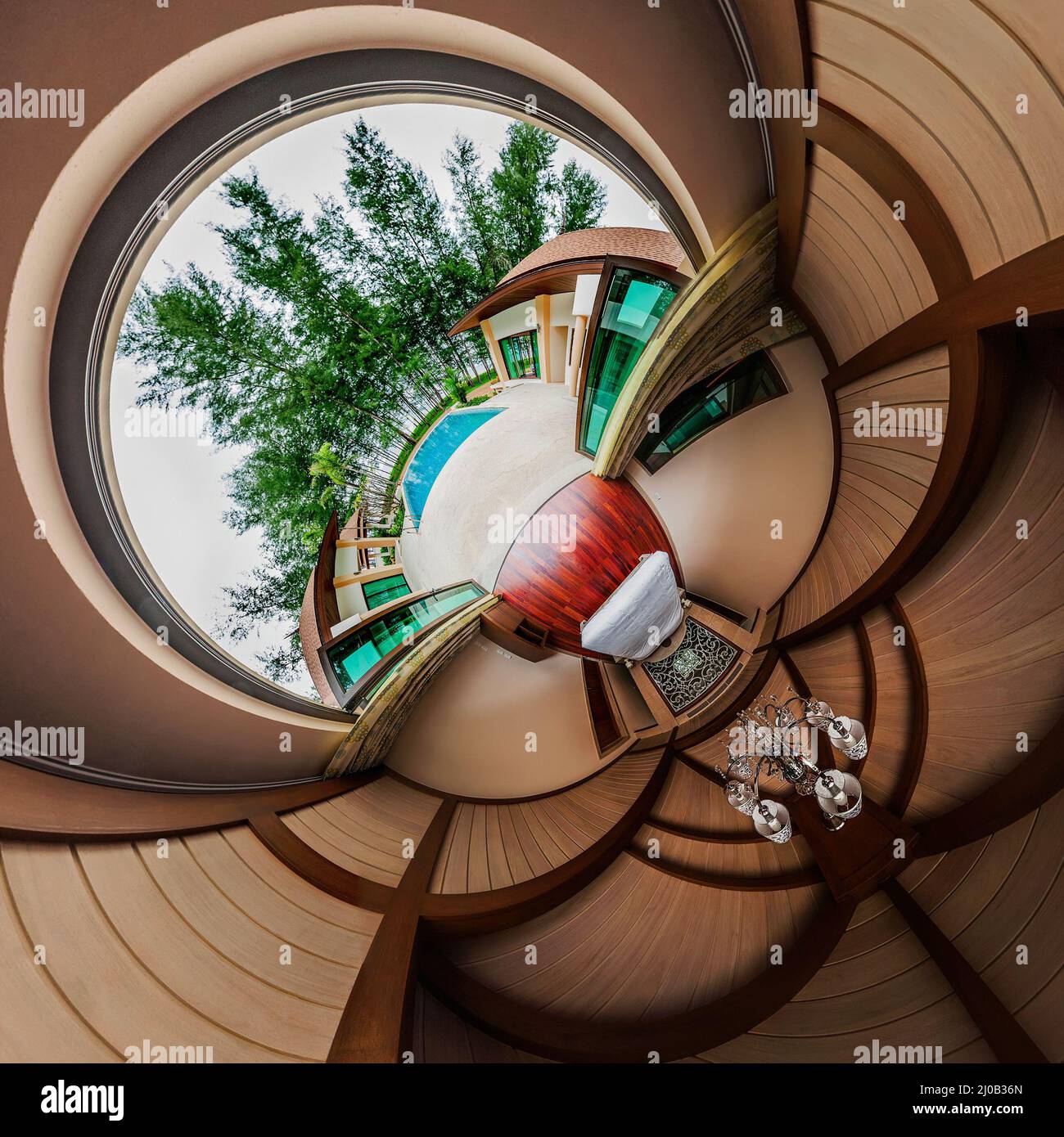 Interior bedroom top view Stock Photo - Alamy