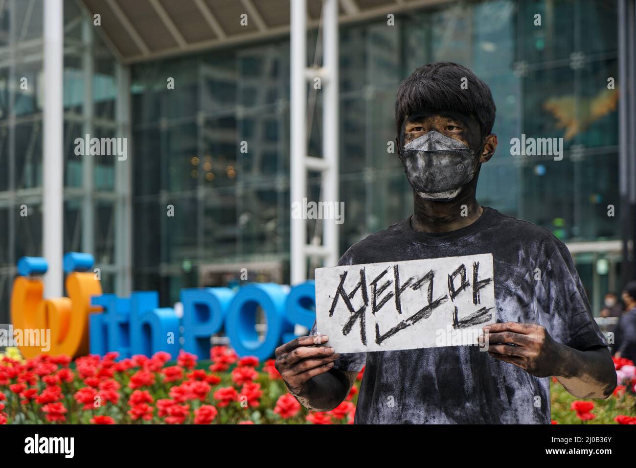 Seoul, South Korea. 18th Mar, 2022. March 18, 2022-Seoul, South Korea ...