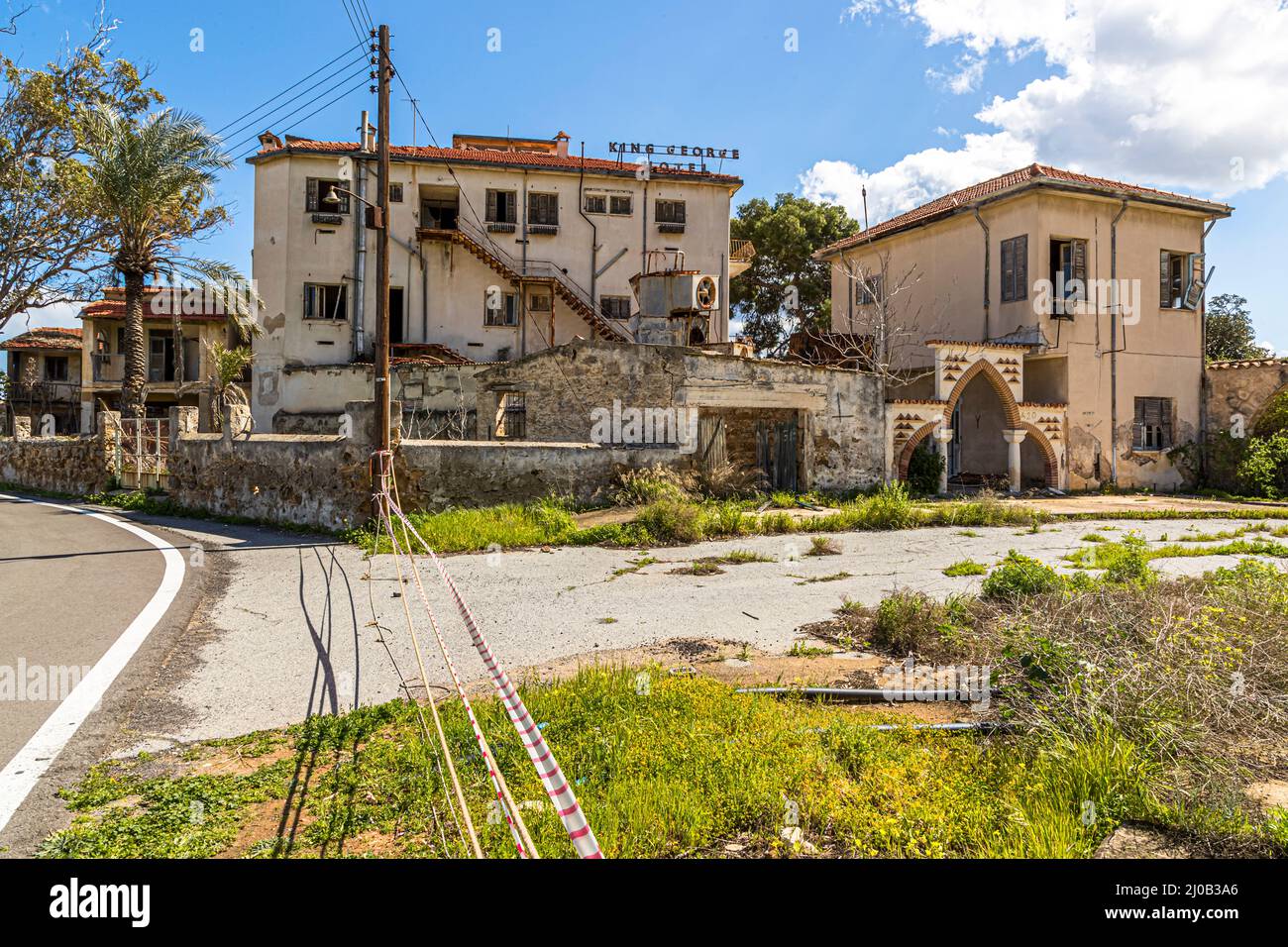 The district of Varosha (Kapalı Maraş) in Famagusta (Cyprus) was ...